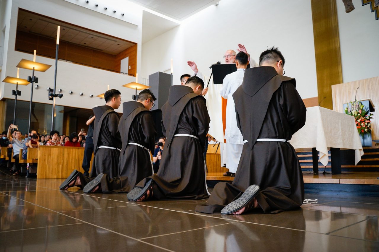 Four Friars For Solemn Profession - Franciscan Friars - Custody of St Anthony (Malaysia ...