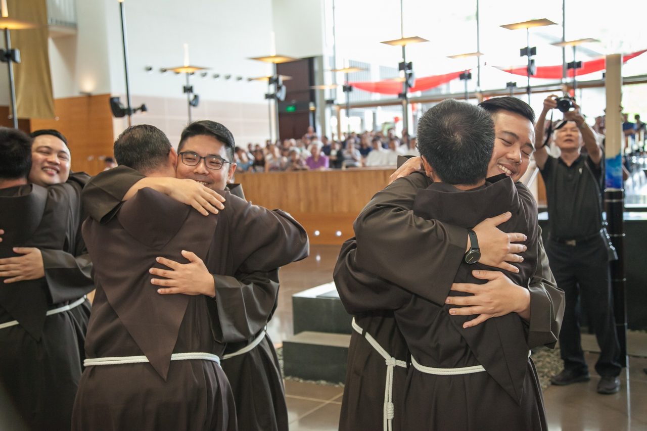 Four Friars For Solemn Profession - Franciscan Friars - Custody of St Anthony (Malaysia ...