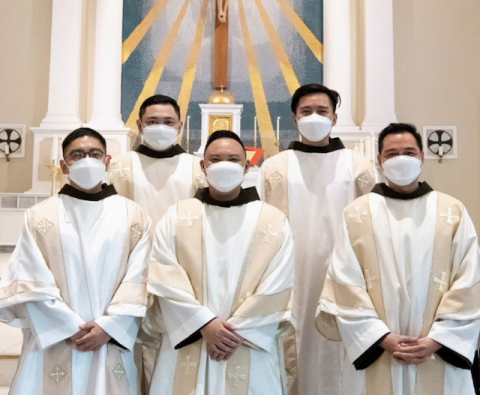 Five New Franciscan Deacons - Franciscan Friars - Custody of St Anthony ...