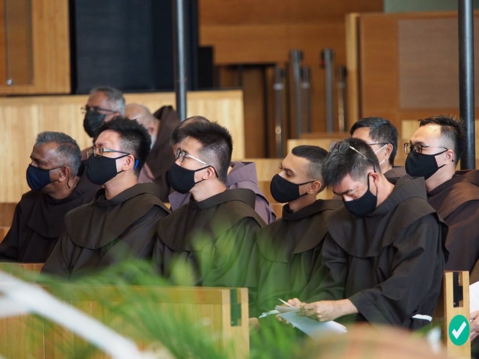 First Profession of Three Friars - Franciscan Friars - Custody of St ...