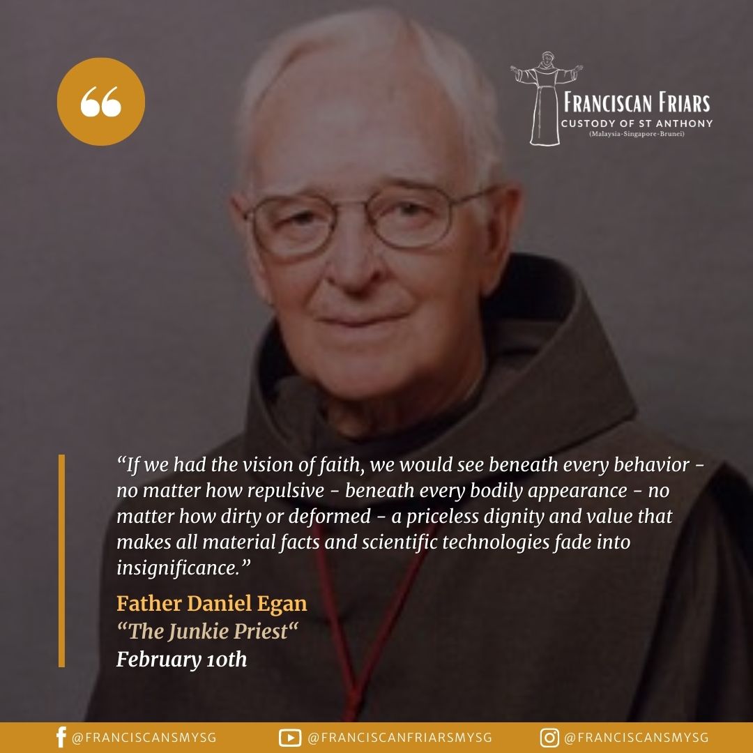 Father Daniel Egan (1915-2000) - Franciscan Friars - Custody of St Anthony (Malaysia-Singapore ...